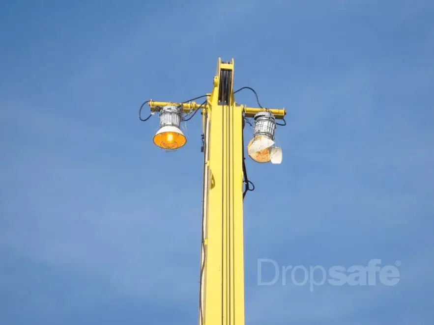 Dropped Object Incident: Corroded floodlight causes