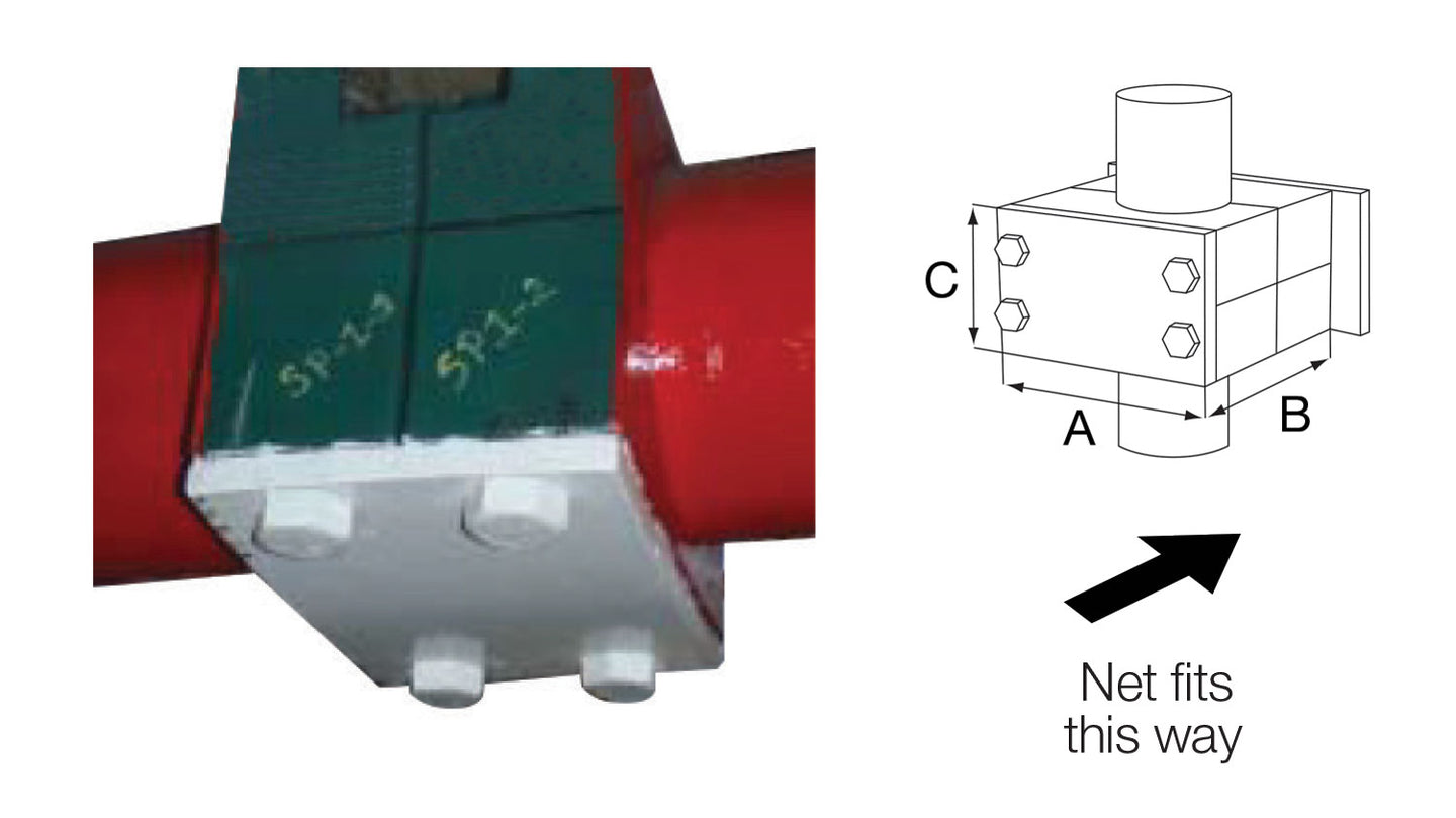Net for Pipe Clamp, SWL 8 kg / 17.6 lbs